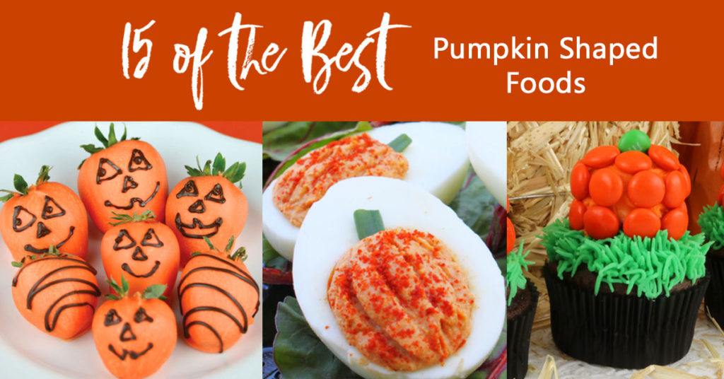 15 of the Best Pumpkin Shaped Foods - 15 of the Best